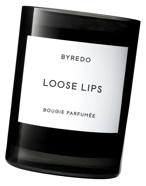 Свеча Byredo Loose Lips 240 гр для женщин / Байредо Луз Липс парфюмированная