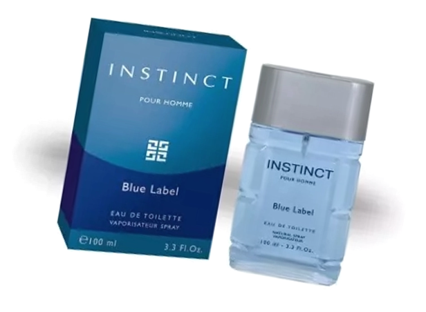 Мужской eau de toilette Andre Renoir Instinct Blue Label 100 мл / Инстинкт Блу Лейбл
