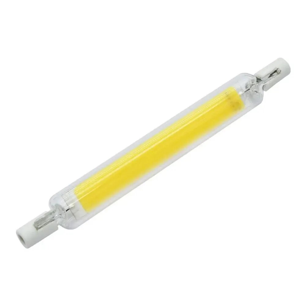 LED R7s COB Стеклянная Трубка Супер Яркая 20 Вт 189 Мм Электрическая Лампочка AC220V