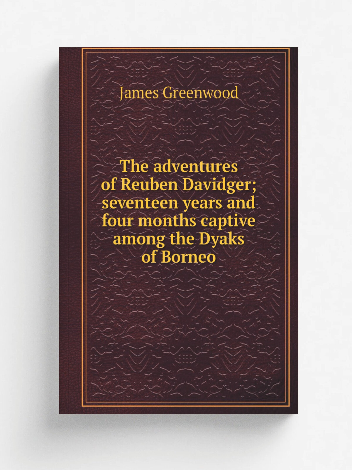 The adventures of Reuben Davidger; seventeen years and four months captive among the Dyaks of Borneo