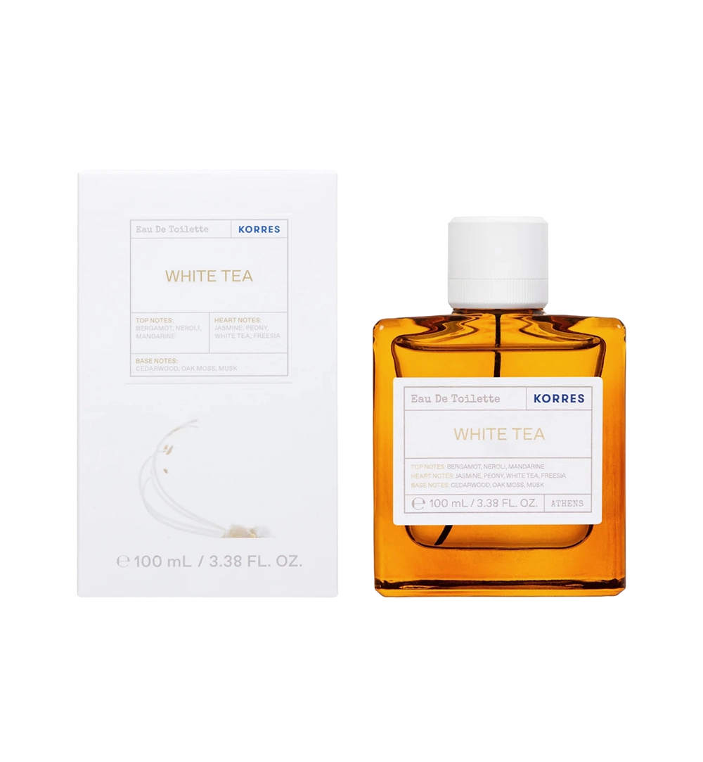 Коррес Уайт Ти туалетная вода 100 мл для мужчин и женщин - Korres White Tea аромат унисекс
