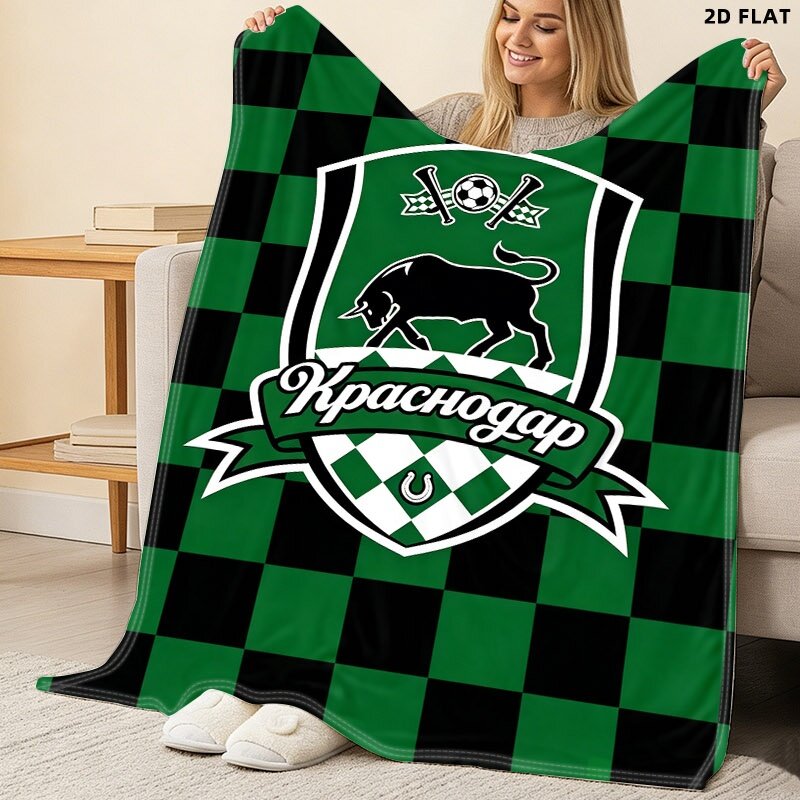 Краснодар плед из флиса с кашемиром