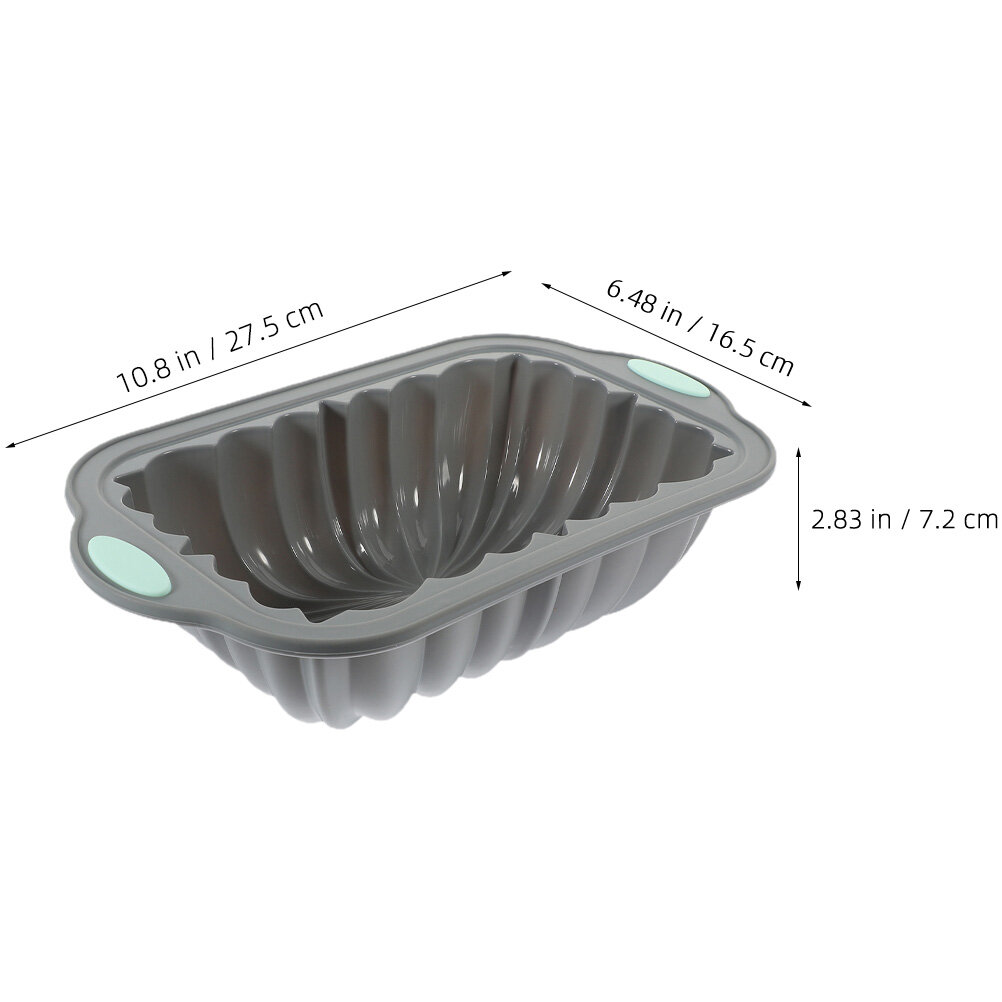 Форма Для Выпекания Хлеба Из Силикона Противень Для Тостов 27.50X16.50X7.20Cm
