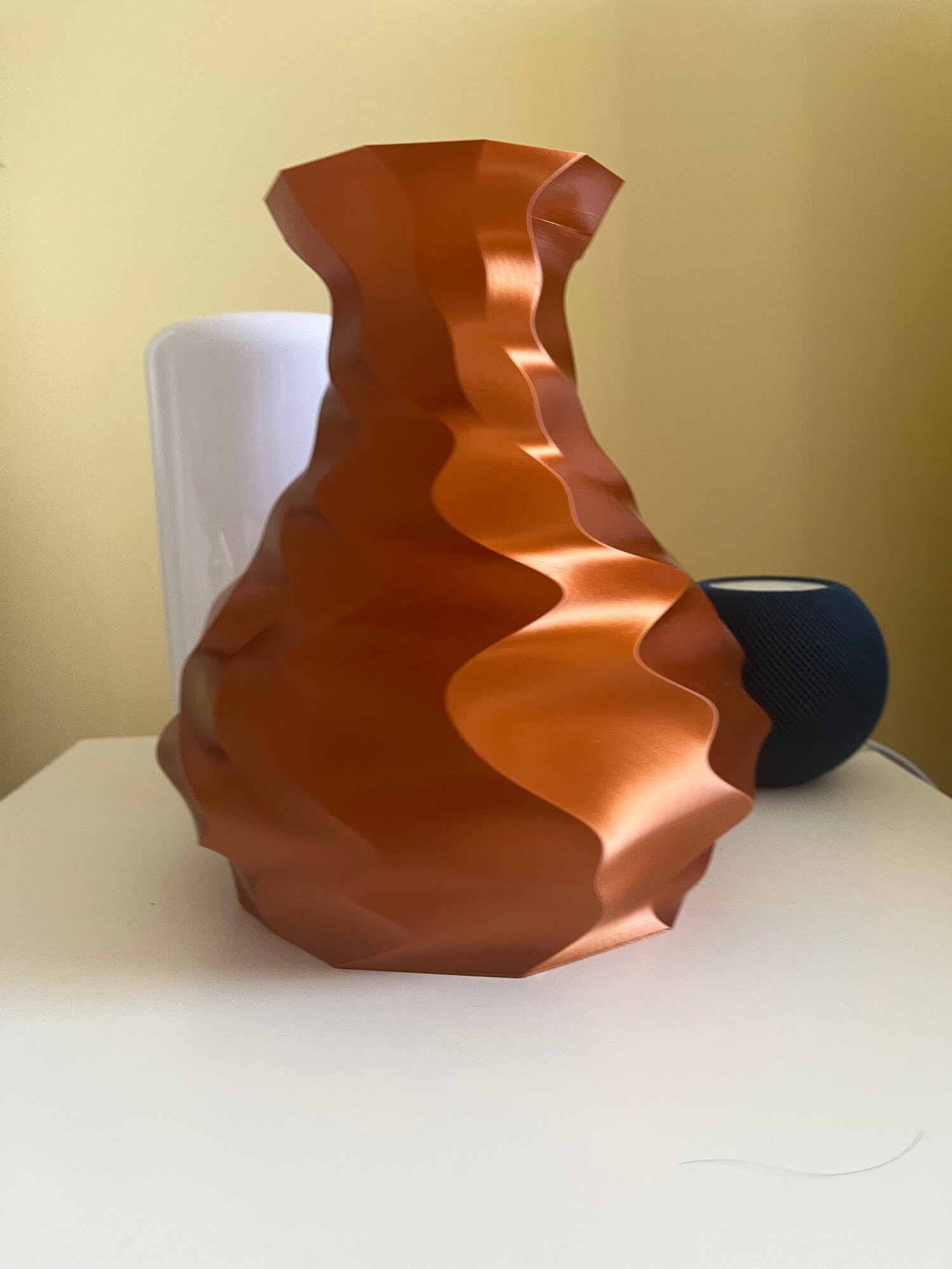Ваза декоративная дизайнерская, 3D-печать, 3DOPRU арт. VASE-PR-995627