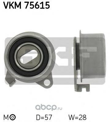 Ролик натяжной ремня грм skf vkm 75615