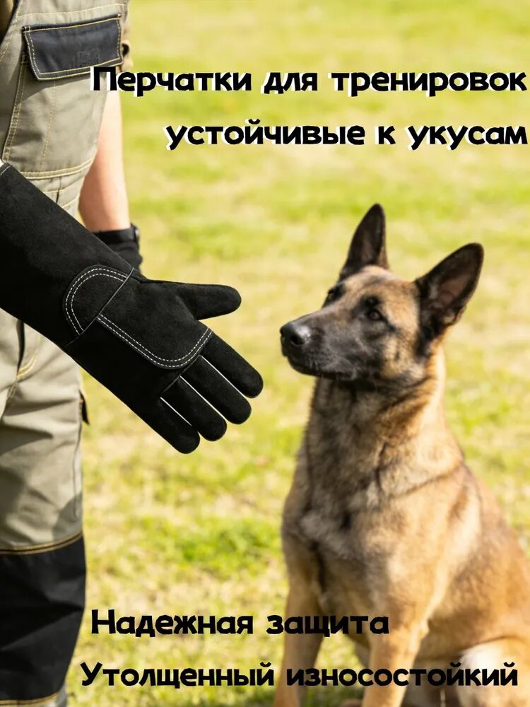 Перчатки для дрессировки собак, защищающие руки от укусов собак