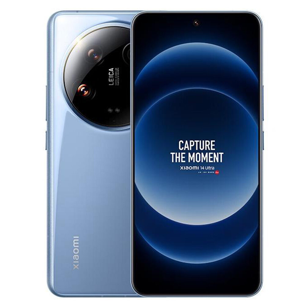 Смартфон Xiaomi 14 Ultra, 12/256Gb, экран 6,73",5300 мАч, 120Гц, 5G Dual Sim, Blue, Global