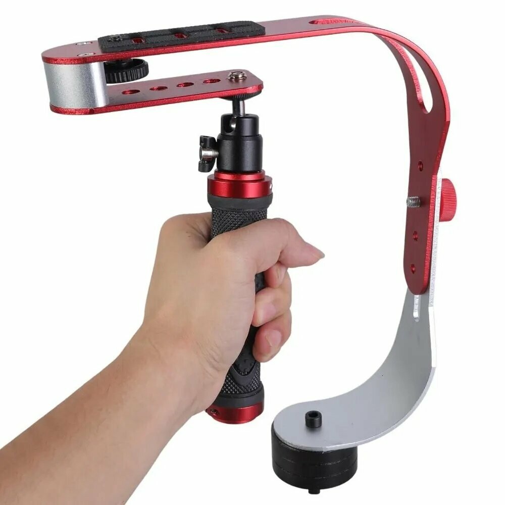 Стабилизатор камеры для DSLR и смартфонов, красный