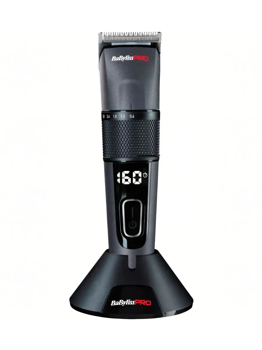 Машинка для стрижки волос BaByliss PRO CUT DEFINER FX872E, роторная, LCD дисплей, титановый блок