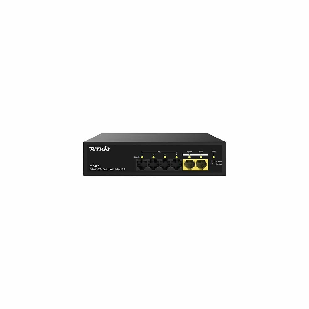 Коммутатор POE Tenda S106PC
