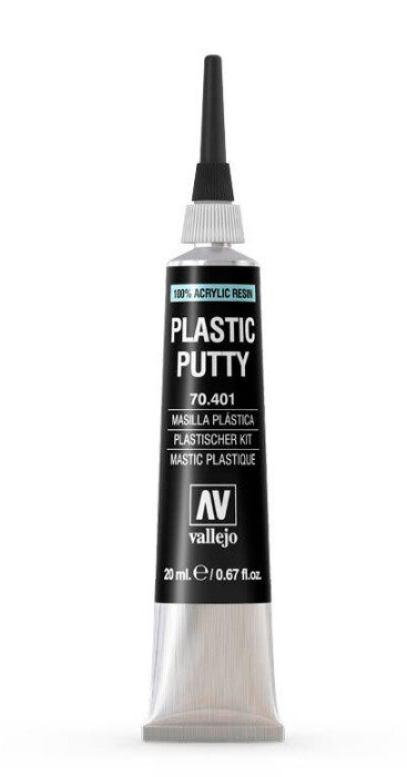Модельная шпатлевка Vallejo 20 ml. PLASTIC PUTTY