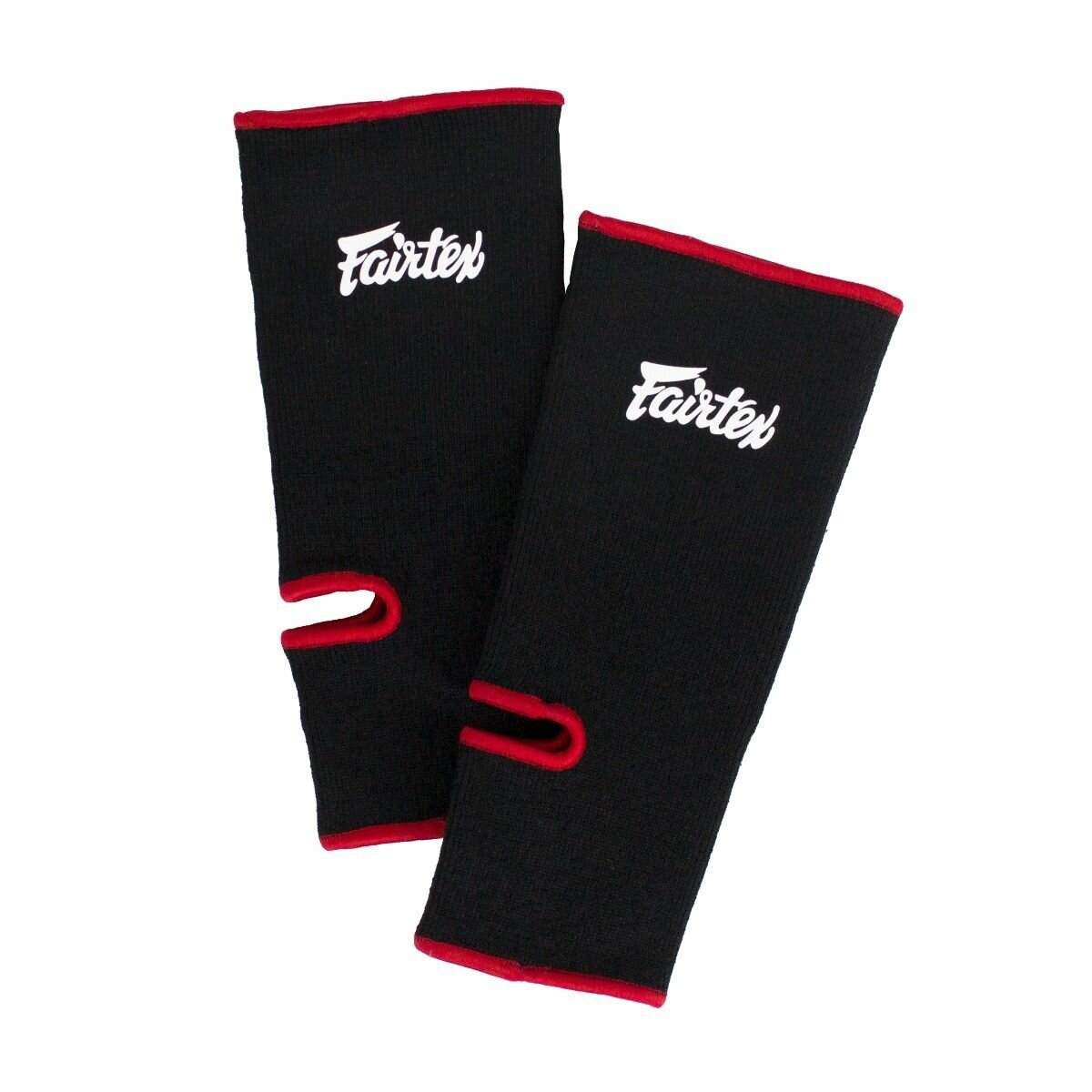 Эластичный бандаж на голеностоп, суппорт/фиксатор голеностопа Fairtex AS1 красный — фото 1