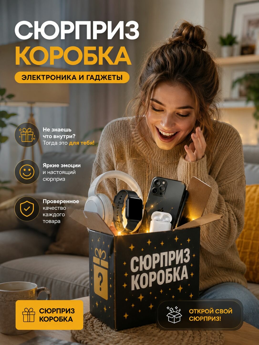 Сувенирная подарочная коробка забавный подарок