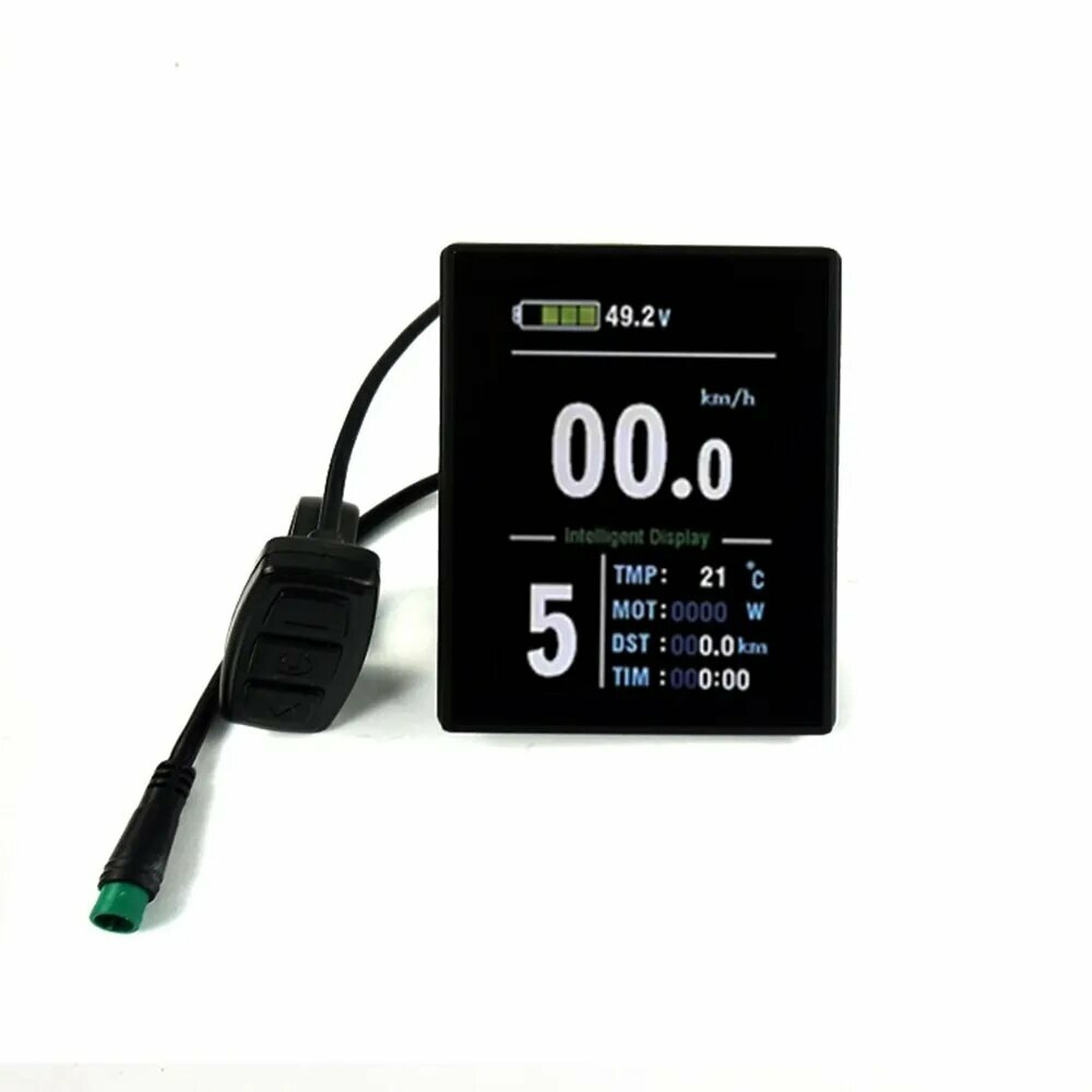KT Ebike LCD8S LCD8 Цветной дисплей для электровелосипеда, аксессуары для переоборудования ЖК-дисплея 8 для контроллера Kunteng