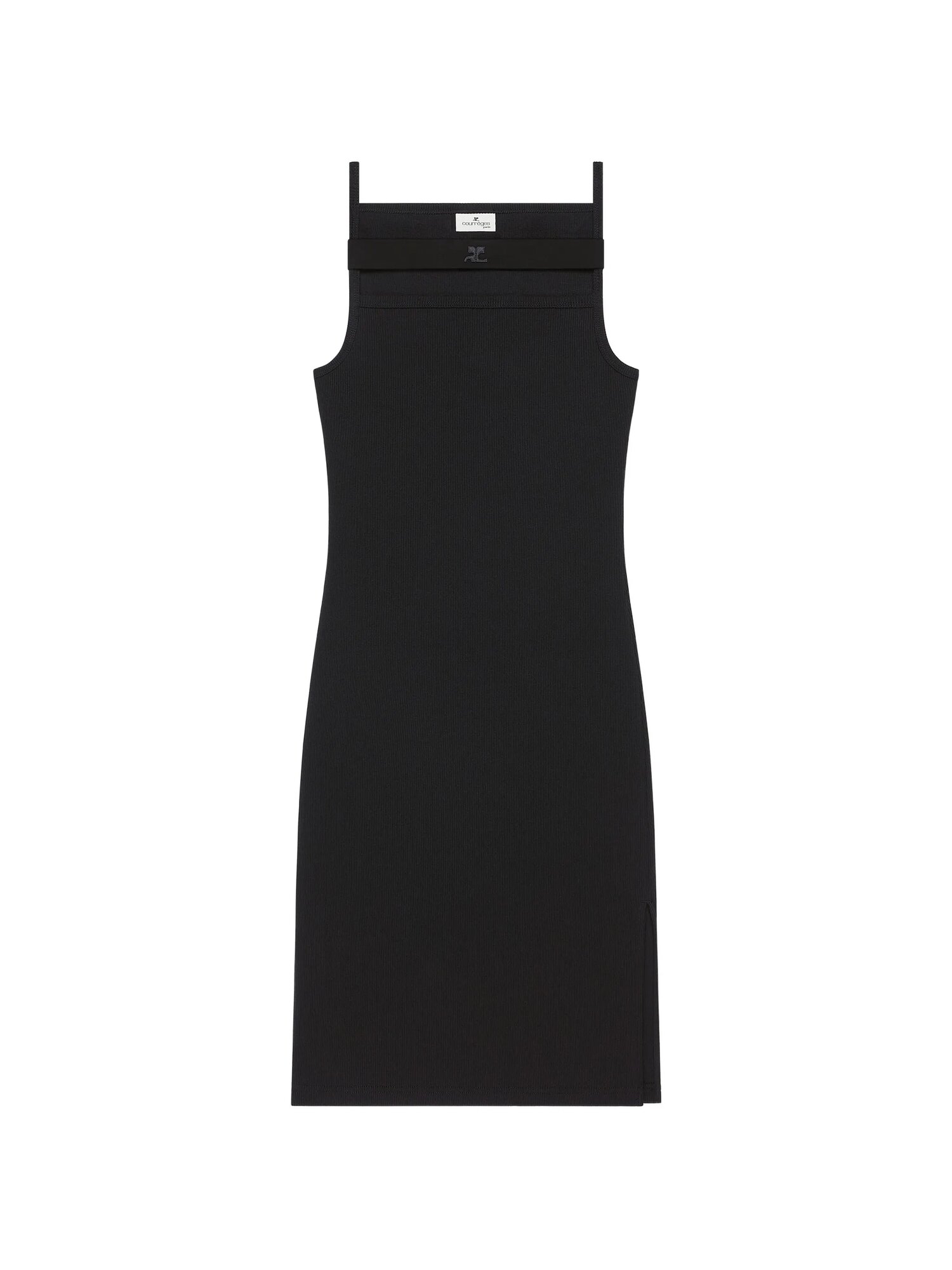 Платье 90's rib strap midi dress