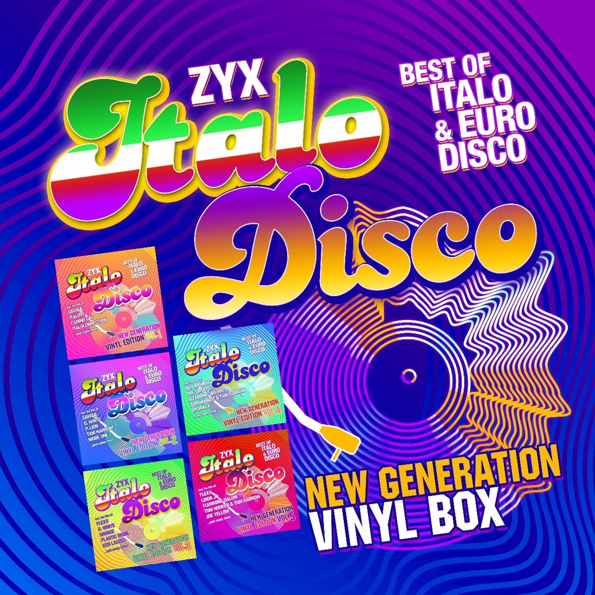 Виниловая пластинка ZYX Italo Disco New Generation Vinyl Box (5 LP) (5 LP)