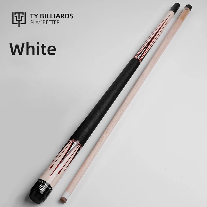 Кий для бильярда TY серия SK Белый, 12.5mm, SK white only cue