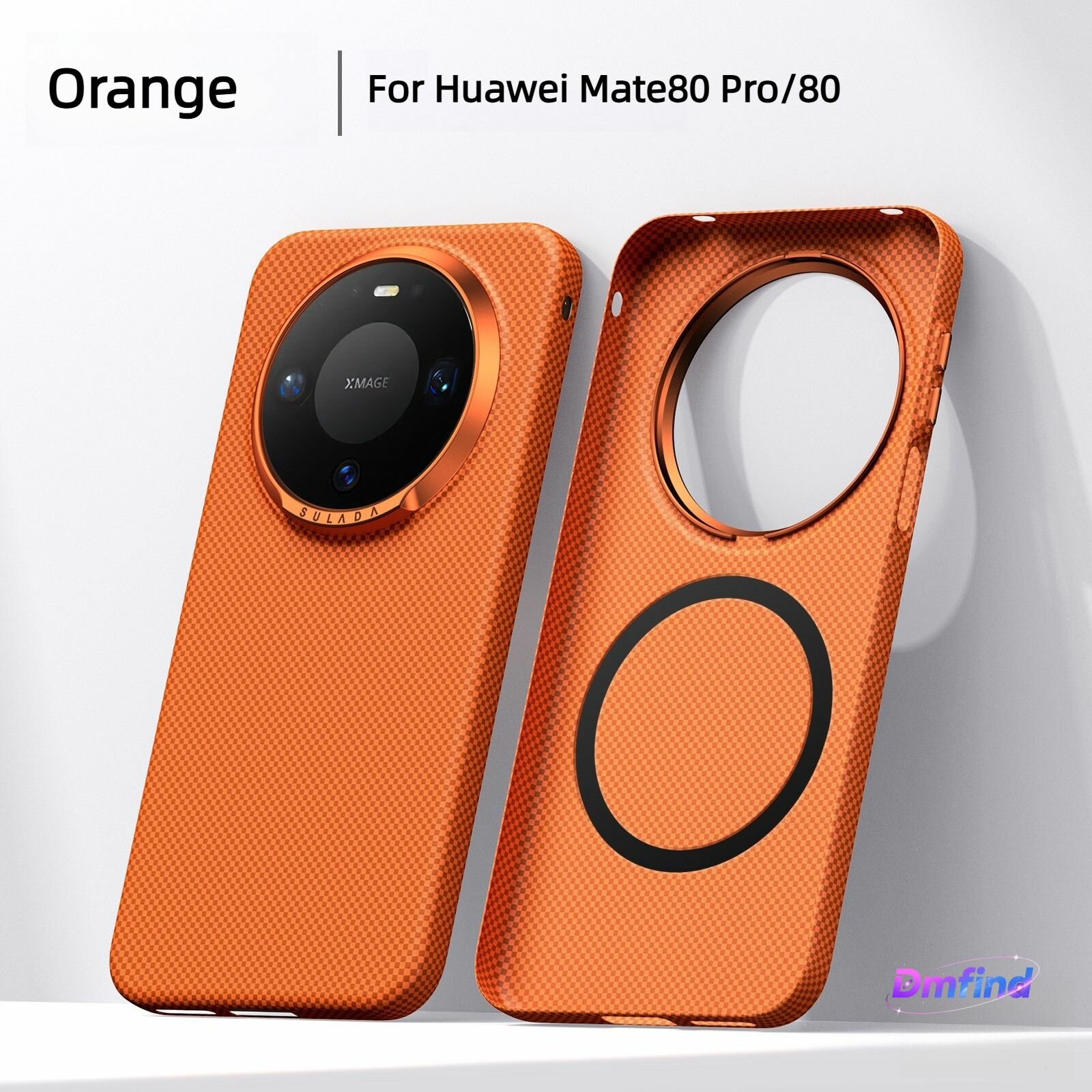 Роскошная MagSafe чехол для Huawei Mate 80 Pro (Хуавей Мате 80 Про) с магнитом для смартфона