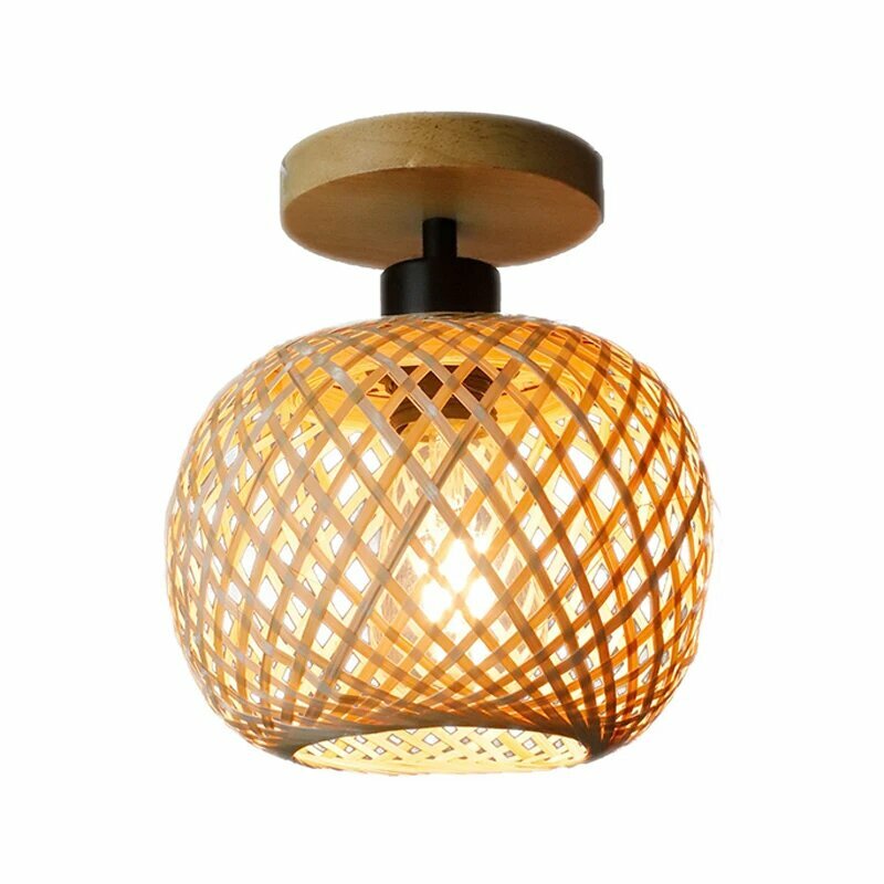 Lyfs потолочный светильник бамбуковый LED 220V warm light, No bulb
