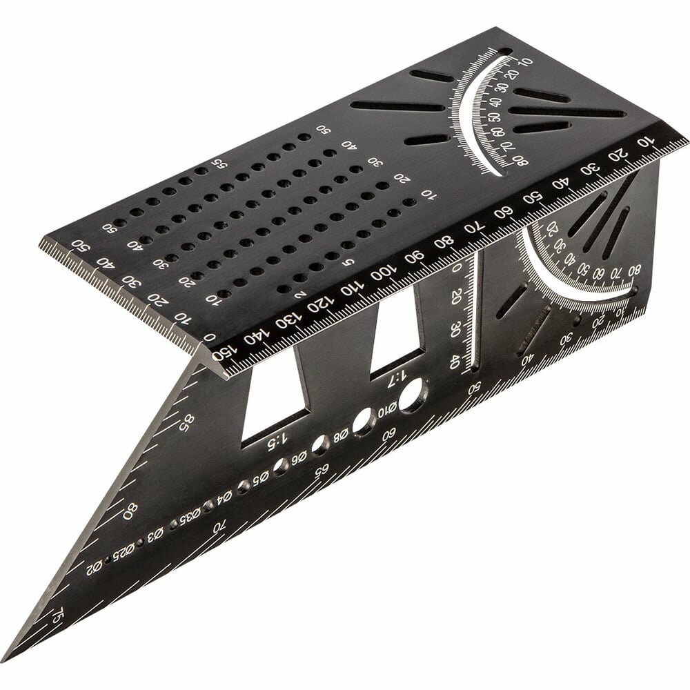 Угольник NEO Tools 3D, японский, алюминиевый 72-115