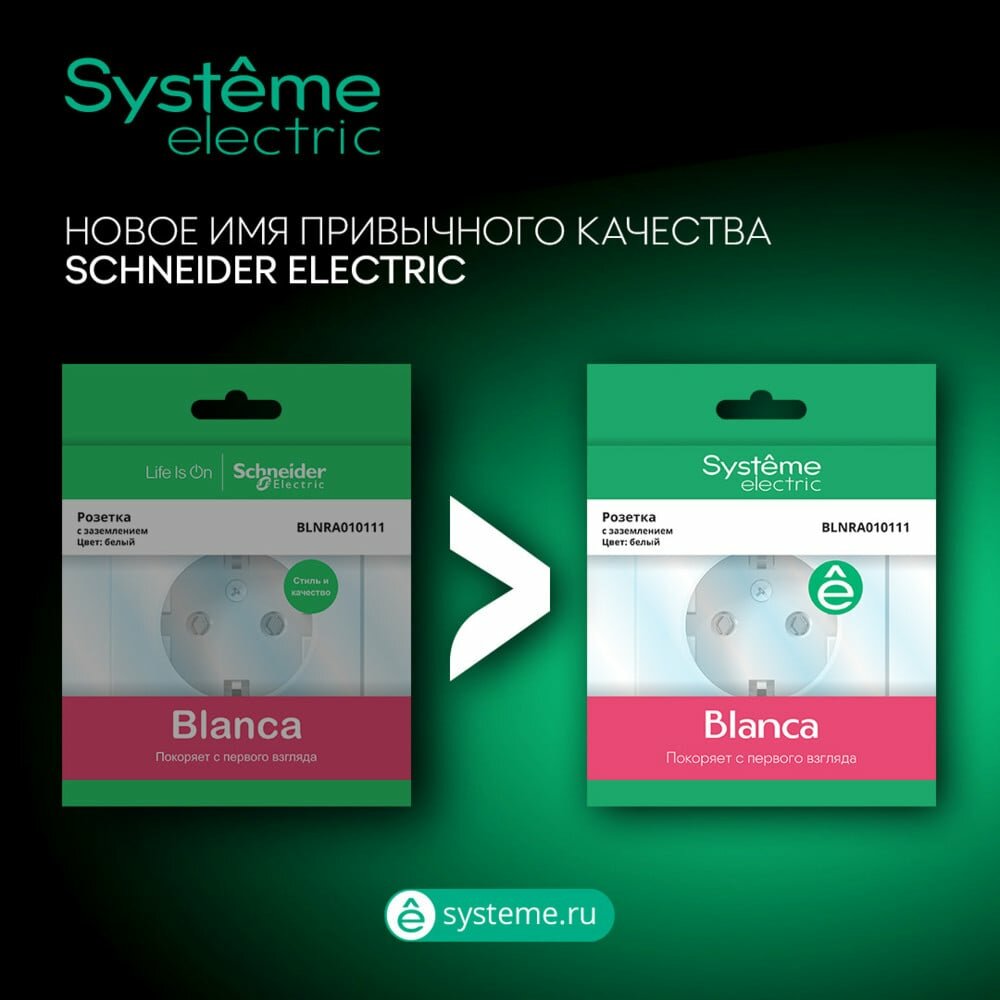 2-ая наружная компьютерная розетка Systeme Electric Blanca Алюминий, RJ45, категория 5E SE BLNIA045453 — фото 1