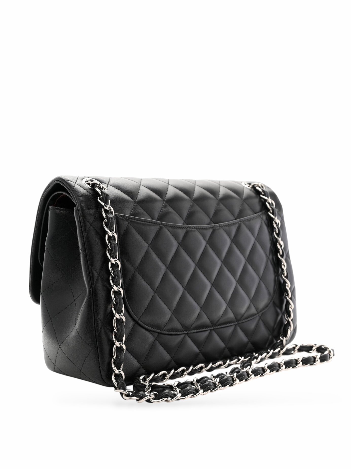 Сумка кросс-боди Chanel Classic Double Flap Jumbo, черный — фото 1
