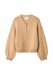 Кардиган Zip-up double-knitted cardigan