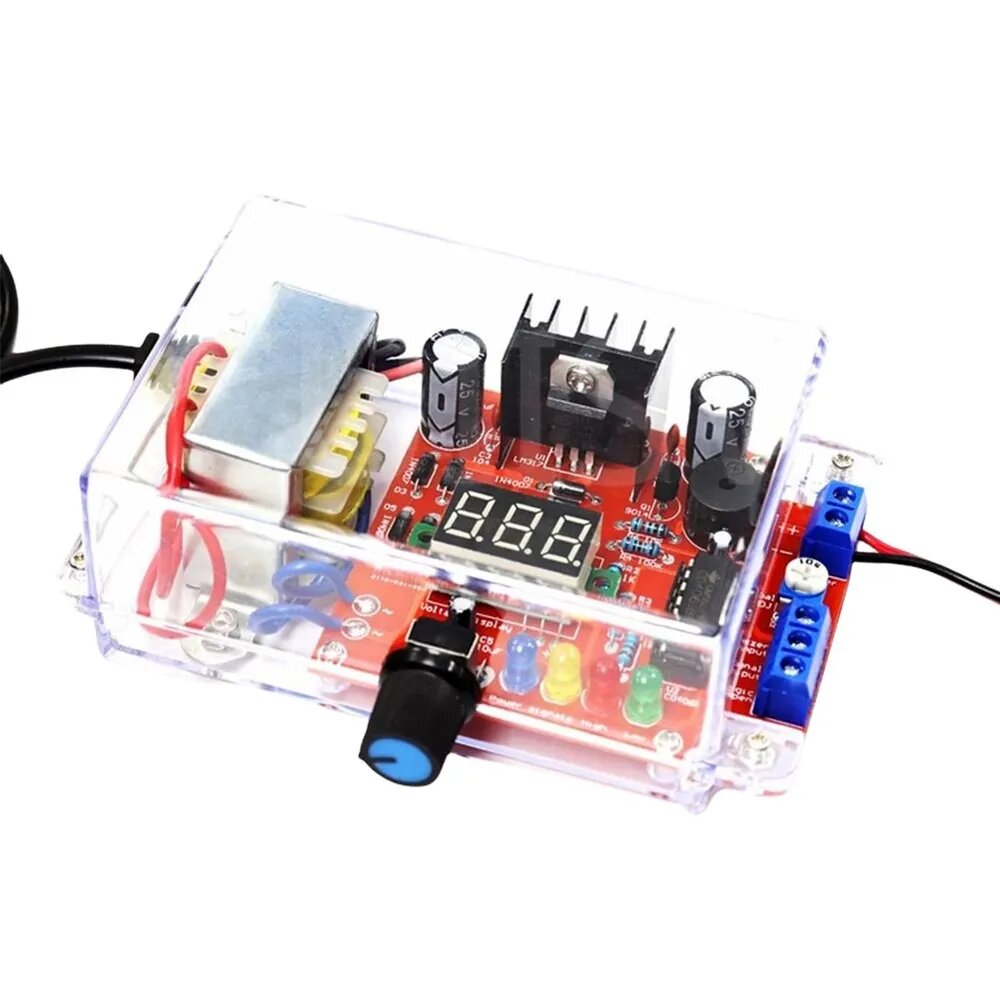 LM317 Регулируемый стабилизатор напряжения, DIY-набор питания постоянного тока