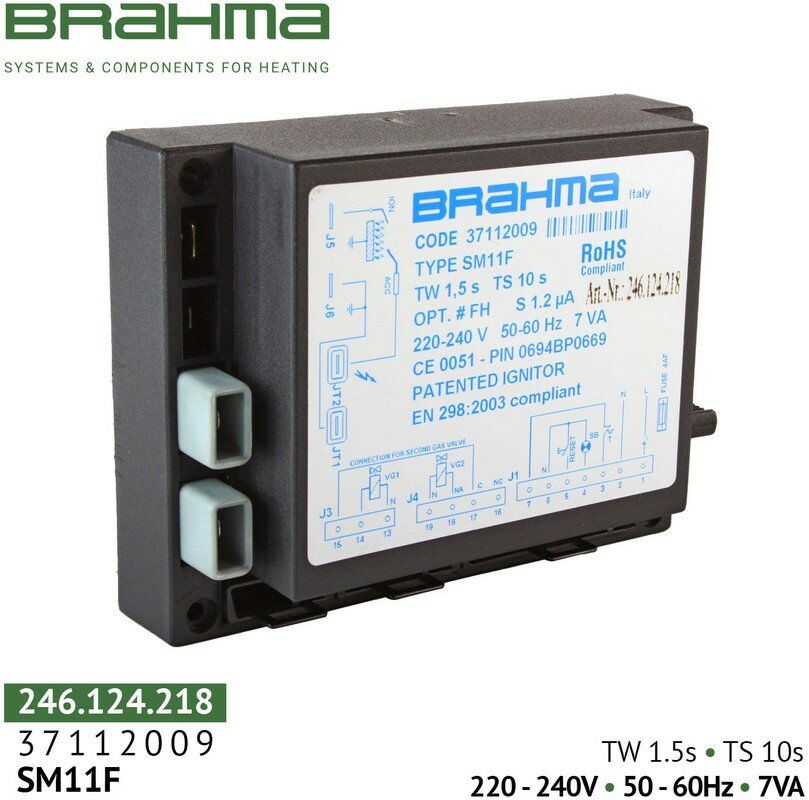 Блок управления горением BRAHMA SM11F 37112009