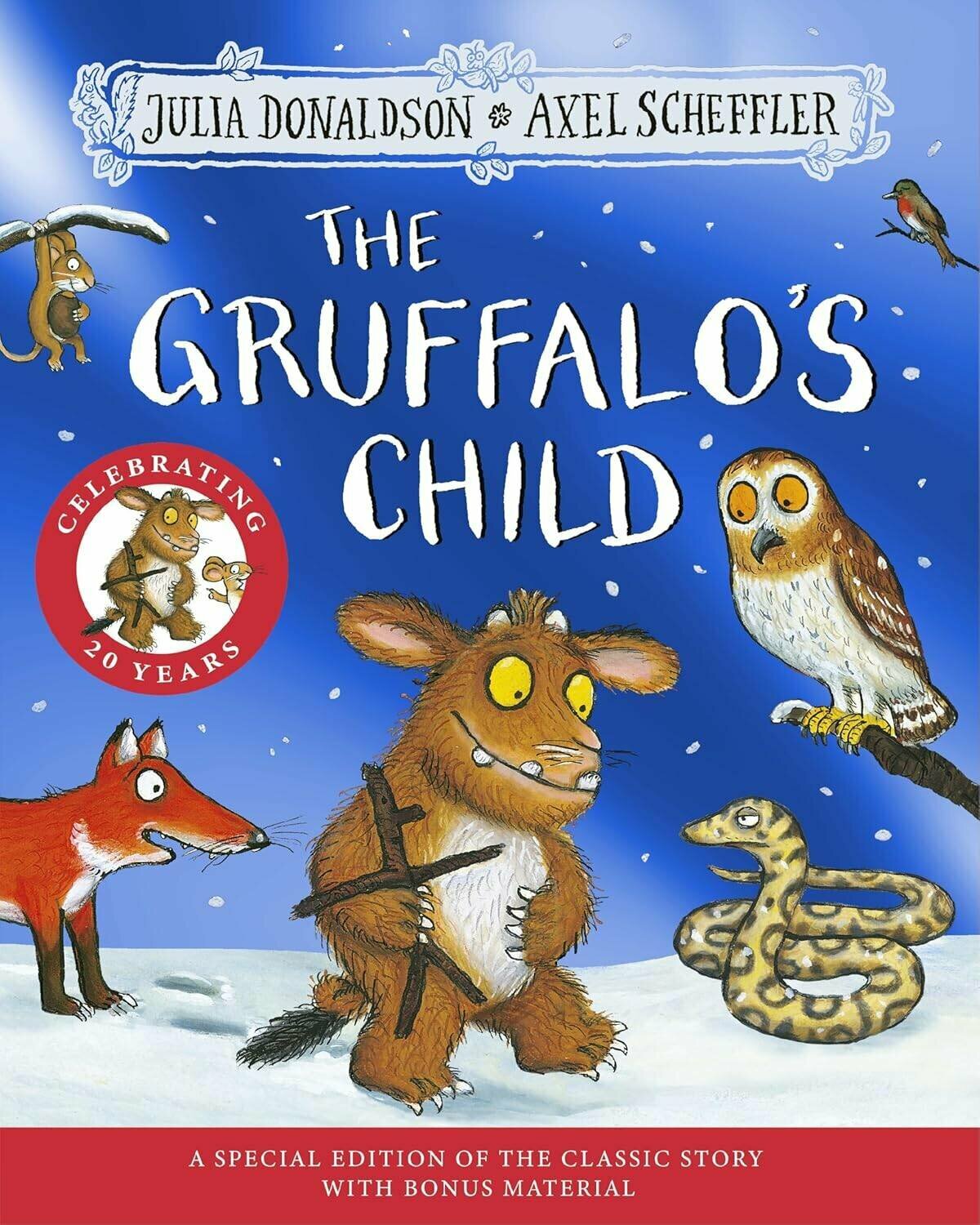 Julia Donaldson. The Gruffalos Child 20th Anniversary (Julia Donaldson) Дочурка Груффало 20-е юбилейное издание (Джулия Дональдсон) /Книги на