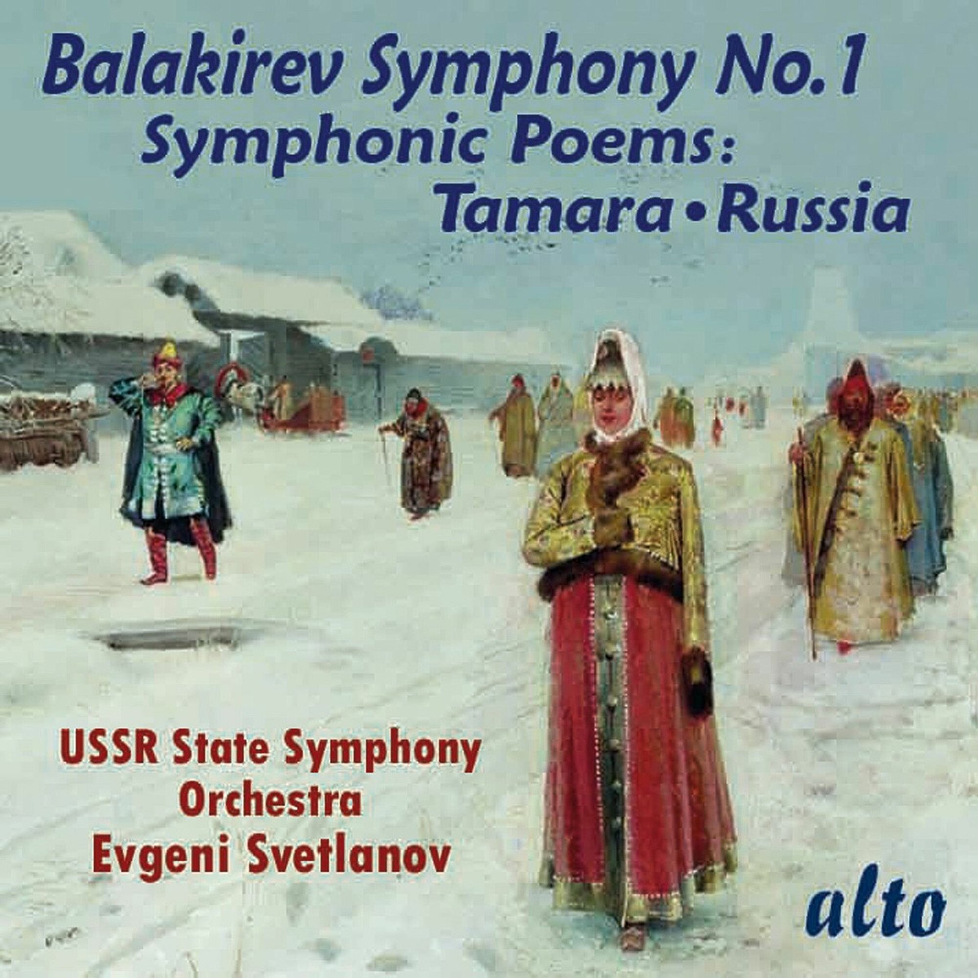 CD Диск Yevgeni Svetlanov - Balakirev: Symphony No.1, Russia, Tamara (CD) 2016, Jewel