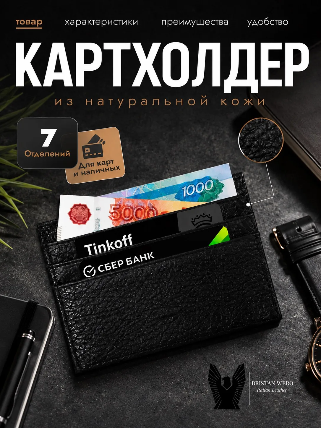 Картхолдер Bristan Wero