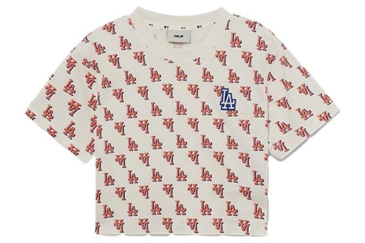 Кроп-топ Los Angeles Dodgers Cream