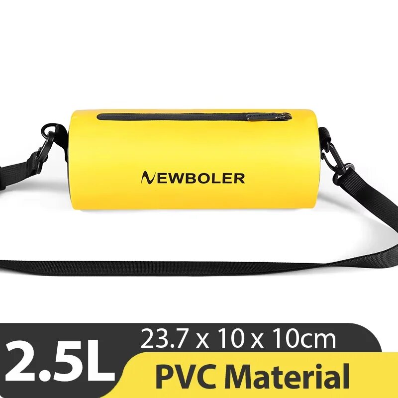 NEWBOLER Гермосумка 2.5L ПВХ для плавания