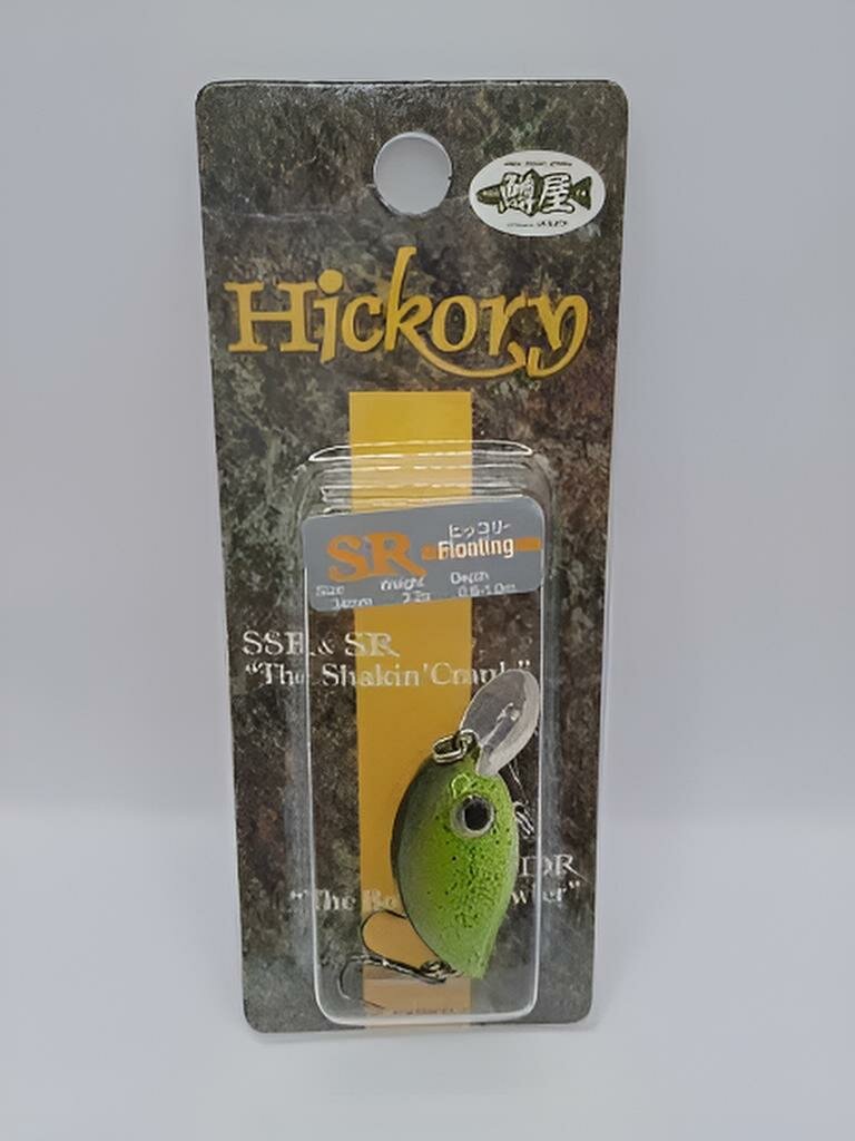 Воблер крэнк ZipBaits Hickory SR, 3.2 г, 34мм, плавающий мелководный