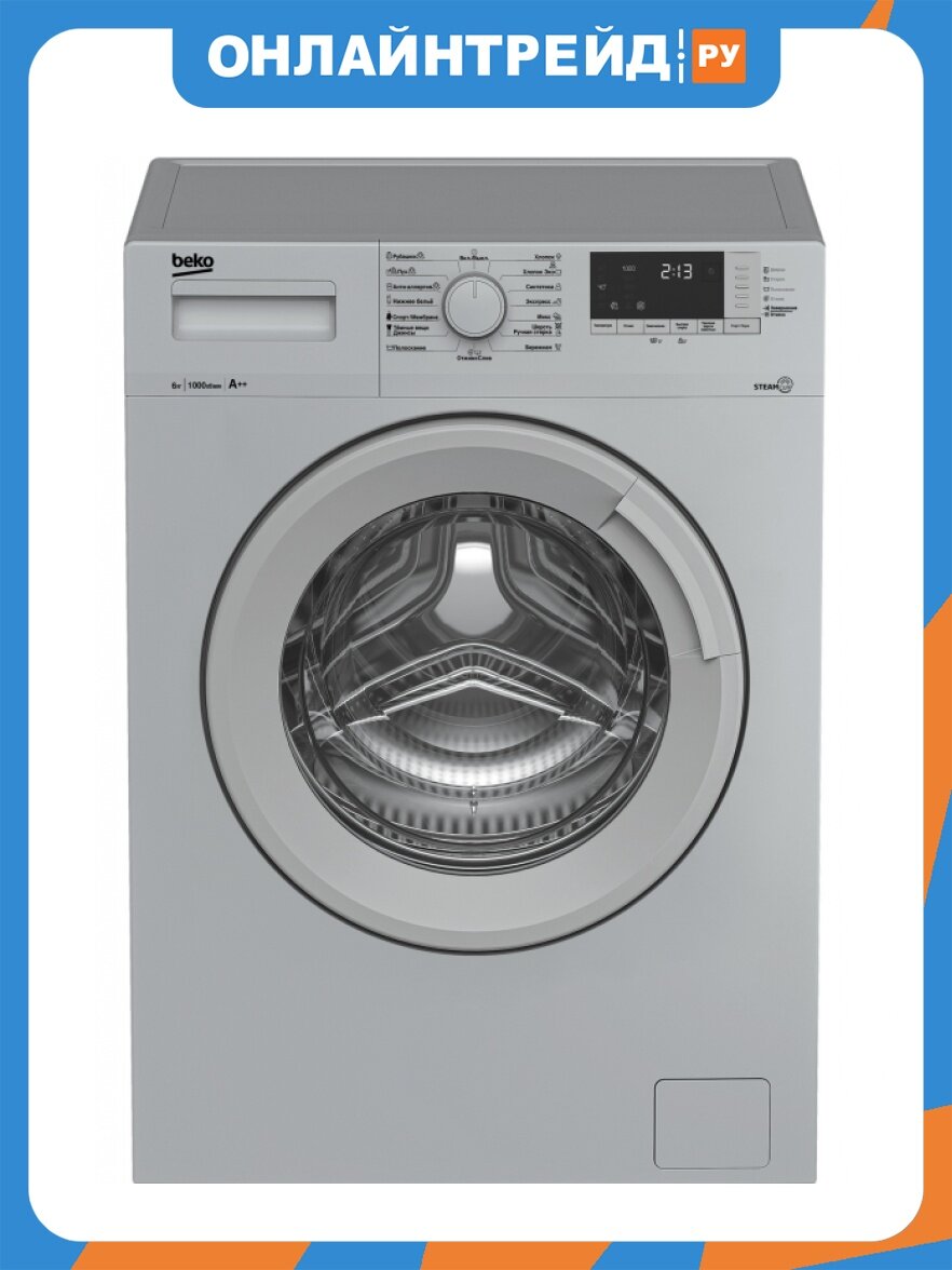 Стиральная машина Beko WSRE6512ZSS