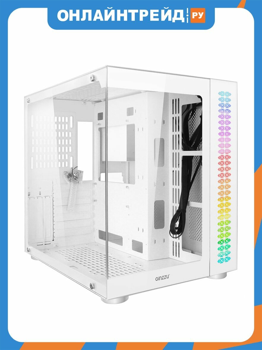 Корпус Ginzzu V502 Белый