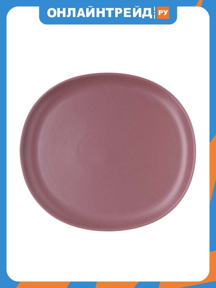 Тарелка Billibarri Less Matt Dark Purple 26 см (500-390)