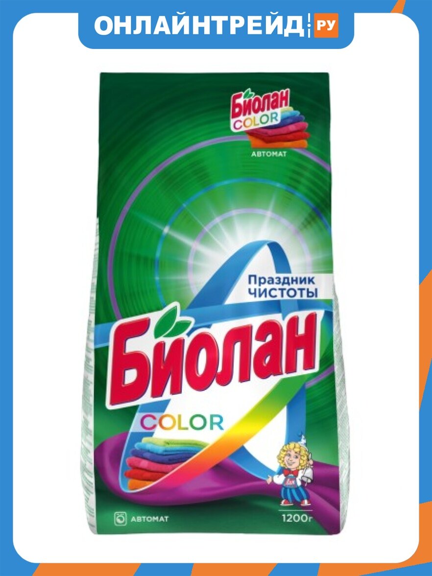 Стиральный порошок Биолан Автомат Color 1.2 кг