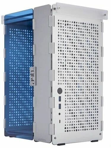 Компьютерный корпус InWin POC ONE (IW-CS-POCONESIL) серебристый - Mini Tower, Mini-ITX, USB 3.2 Gen 1 Type-A, USB 3.2 Gen 2 Type-C