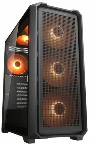 Компьютерный корпус Cougar MX600 Air Pro (MX600 Air Pro) черный - Midi Tower, E-ATX, USB 3.2 Gen 1 Type-A, USB 3.2 Gen 2 Type-C