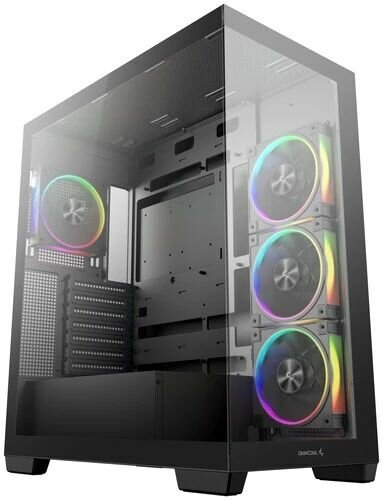Компьютерный корпус DEEPCOOL CG580 4F V2 (R-CG580-BKADA4-G-2) черный - Midi Tower, ATX, USB 3.2 Gen 1 Type-A, USB 3.2 Gen 2 Type-C