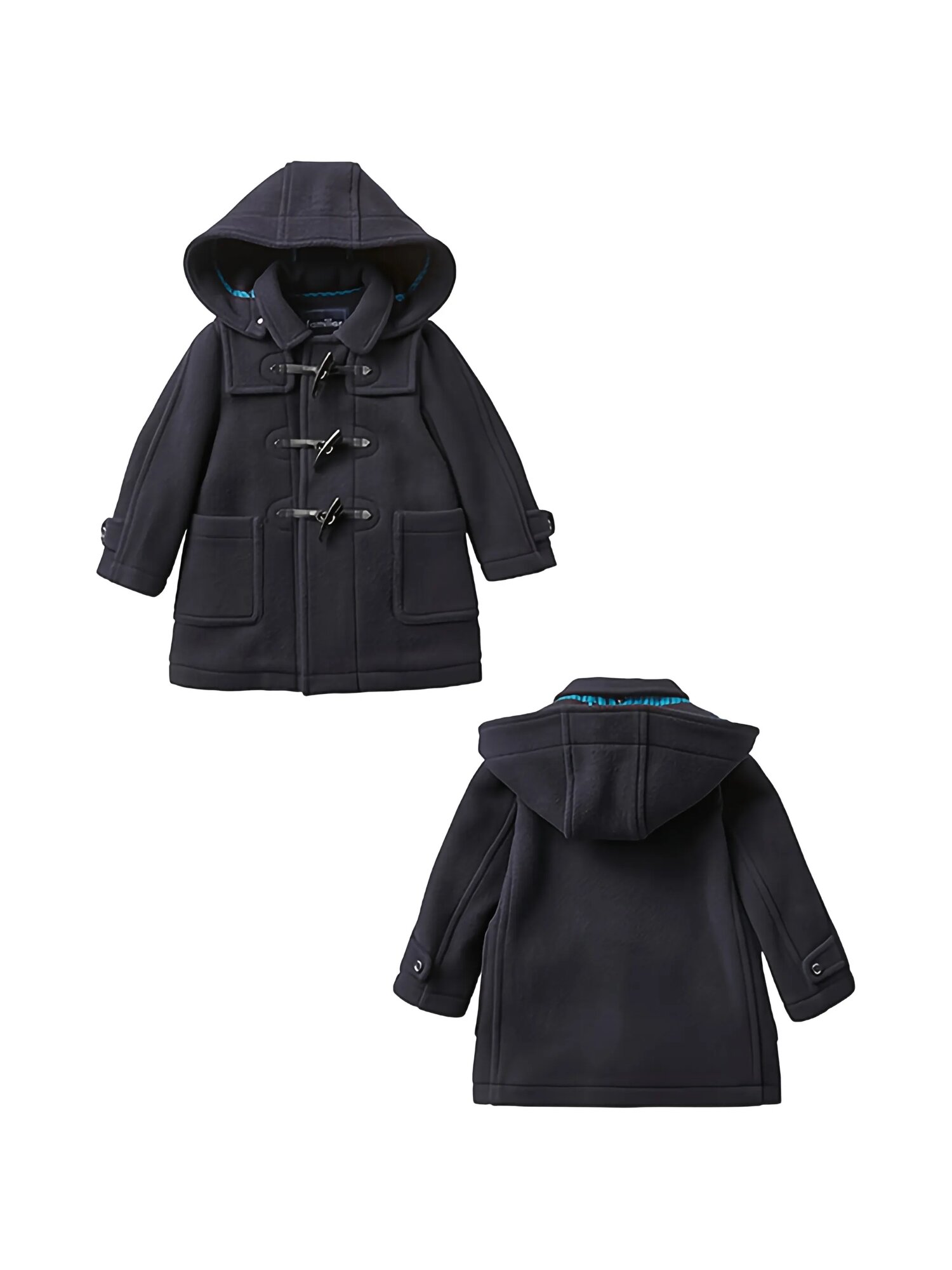 Пальто Familiar Hooded toggle-fastening duffle coat, размер 2 года — фото 1