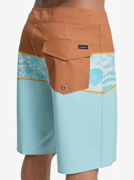 Шорты для плавания Quiksilver, размер 36, коричневый — фото 1