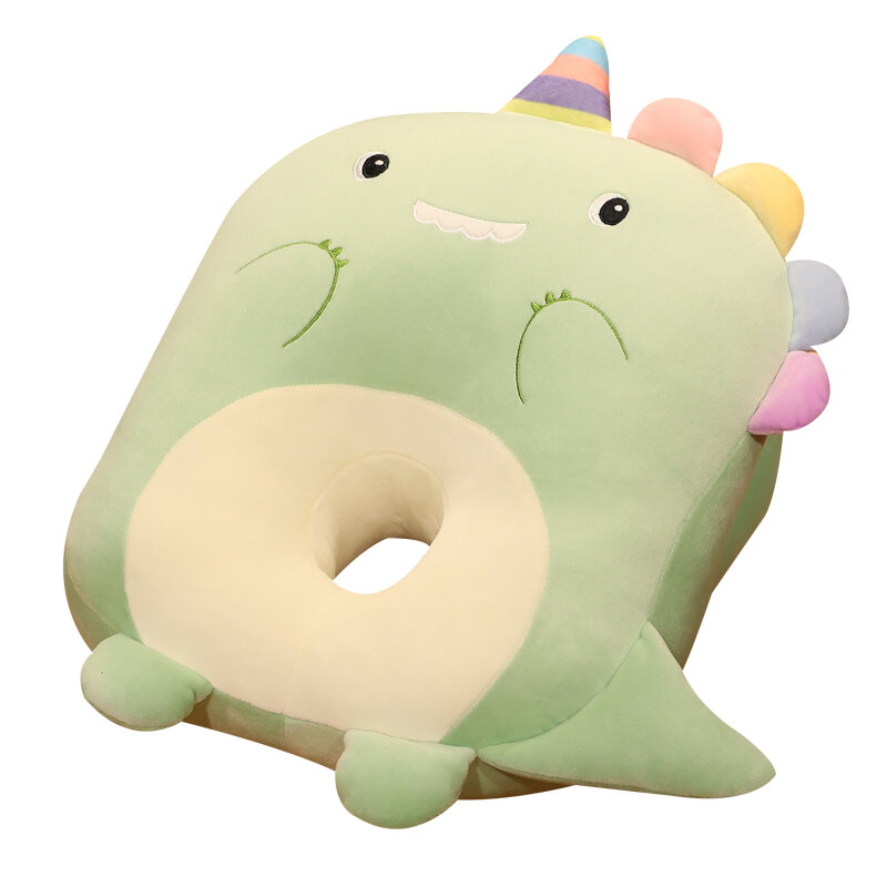 Подушка унисекс RONGRONGXIONG Sleeping Pillow Collection Cute Little Animals, Dinosaur, 30 EU