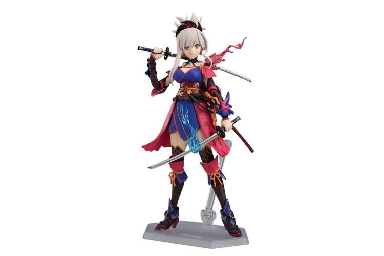 Фигурка унисекс MAX Factory Figma #437 Fate Grand Order Miyamoto Musashi Shugyō Taira No Masakane, 14 см