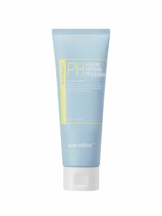 Гель для умывания SUR. MEDIC+ AZULENE SOOTHING PH CLEANSER
