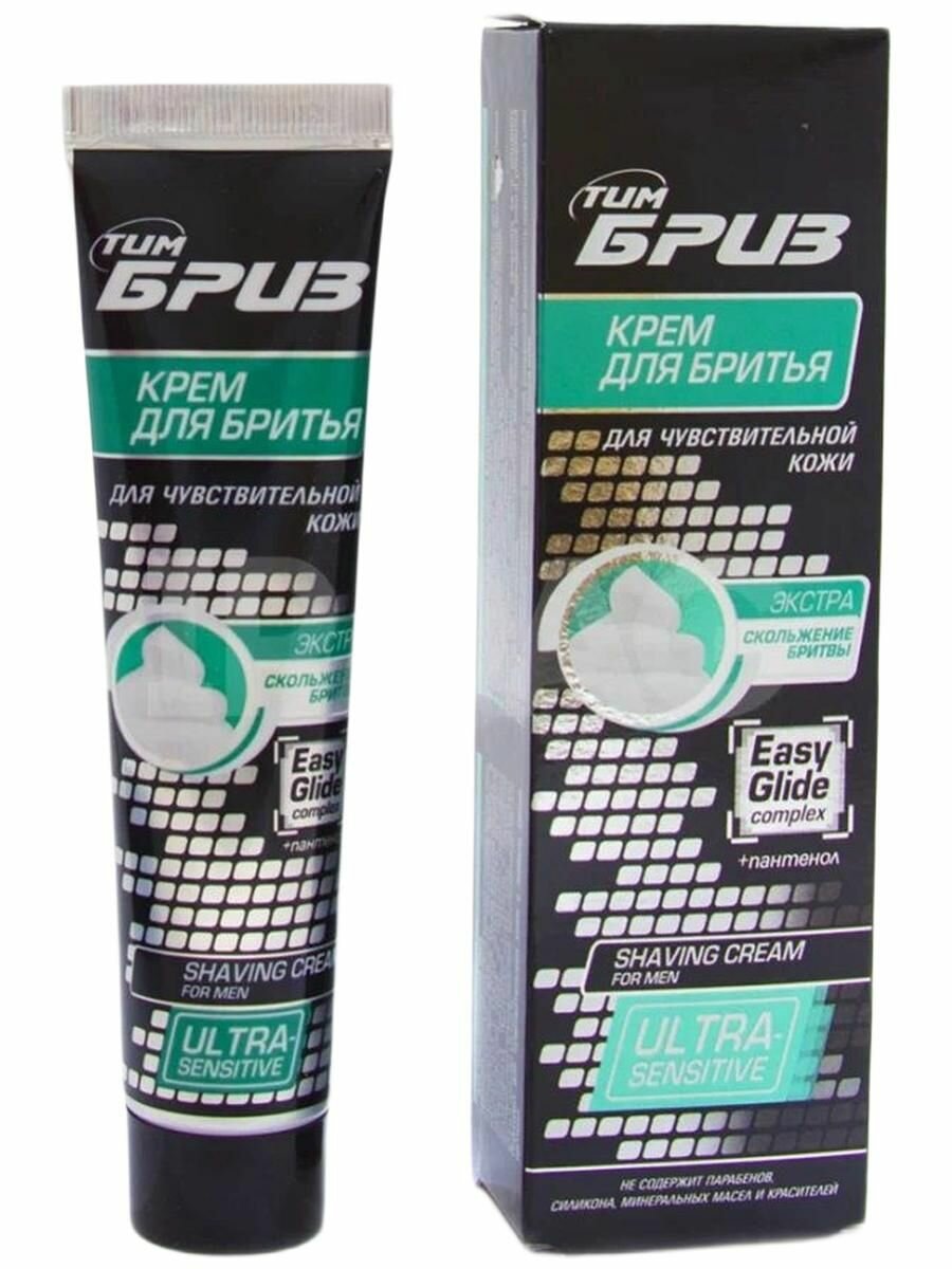 ТимБриз Крем для бритья чувствительной кожи Easy Glide complex 75мл