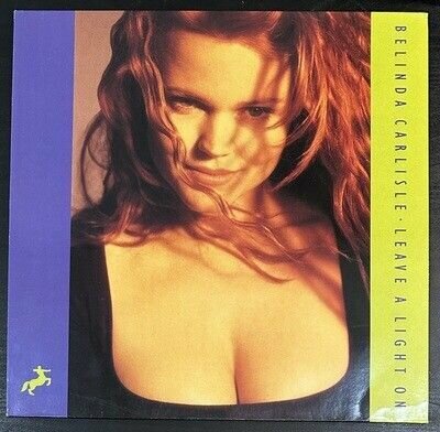 Виниловая пластинка Belinda Carlisle - Leave A Light On (Германия 1989г.) 45 RPM