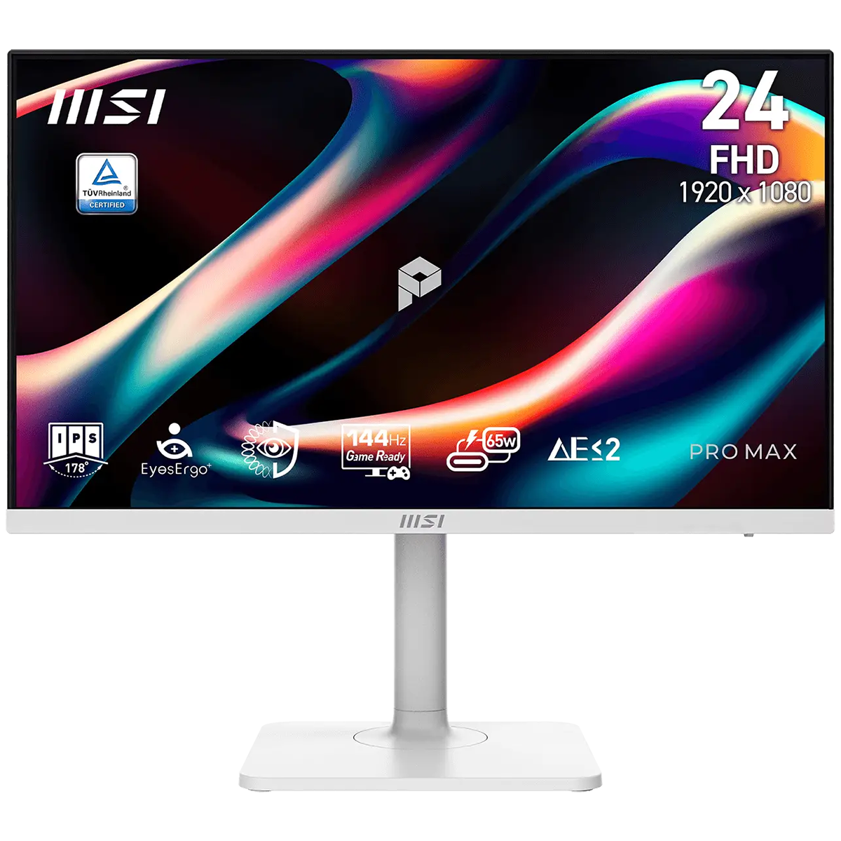 23.8" Монитор MSI PRO MAX 241PHW E14, IPS, 1920x1080, 144 Гц (9S6-3PF44H-010)